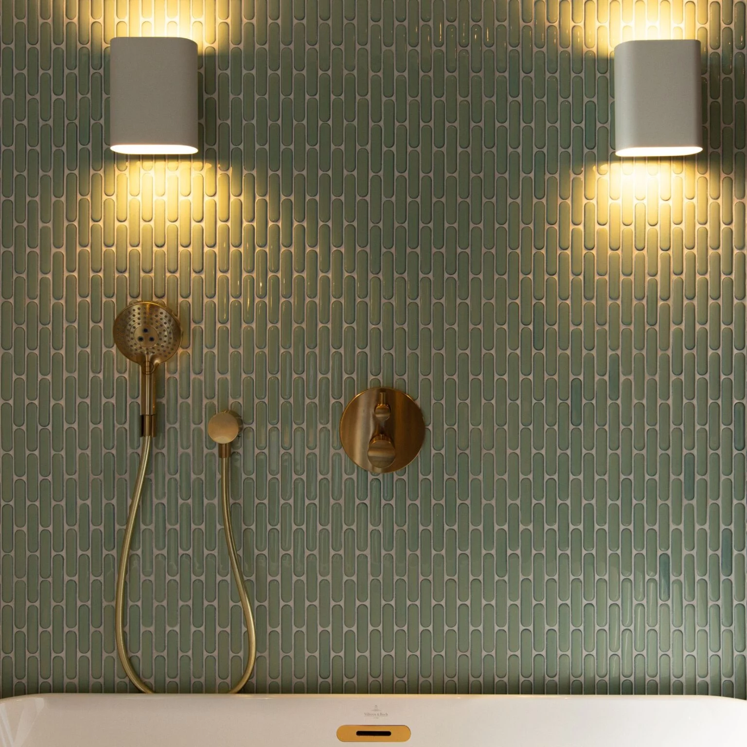 The Mosaic Factory - Lichtgroen - Kitkat Oval Mozaiek - Multi Mosaics