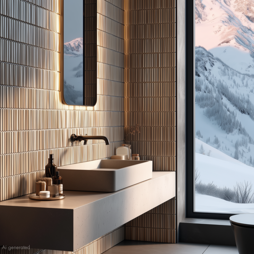 The Mosaic Factory - Desert Beige Glossy - KitKat Mini - Multi Mosaics